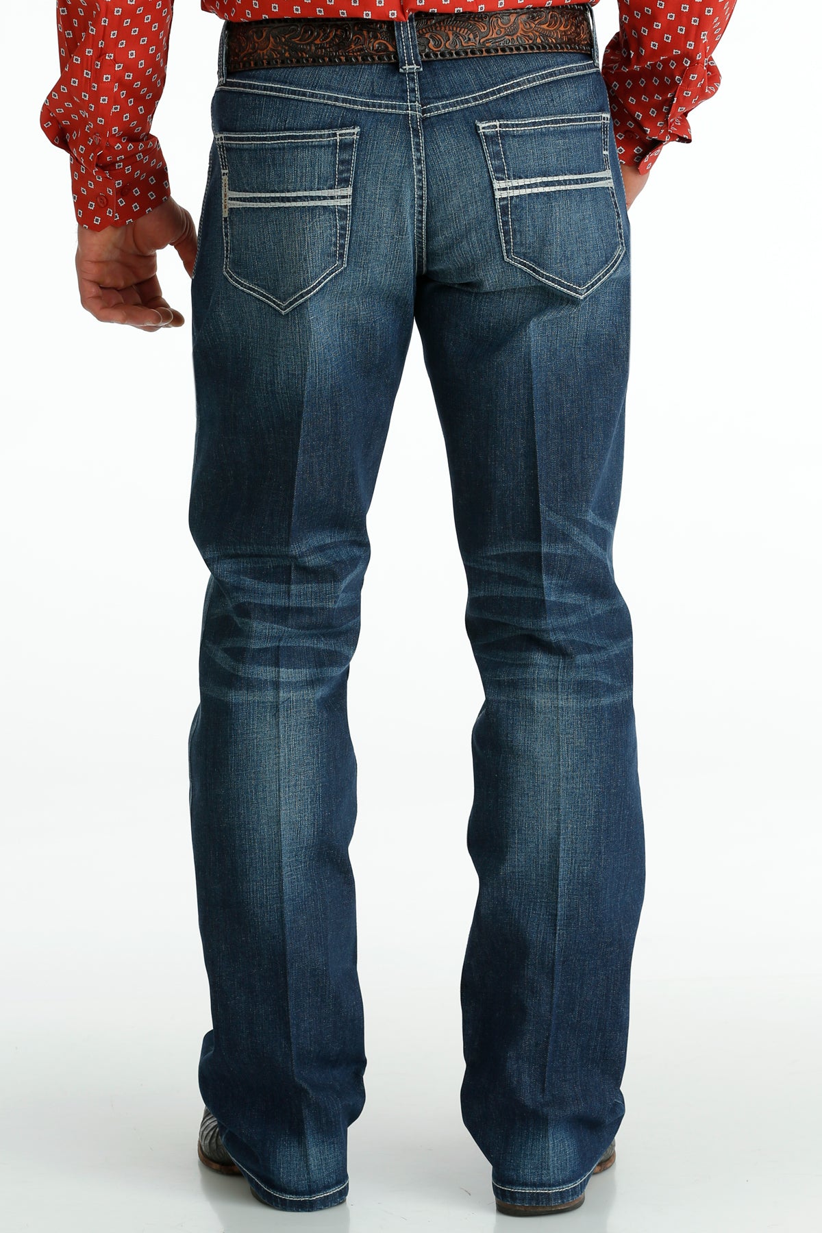 Cinch Carter 2.0 Relaxed Fit Denim Jean - Dark Stonewash – Triple R Tack